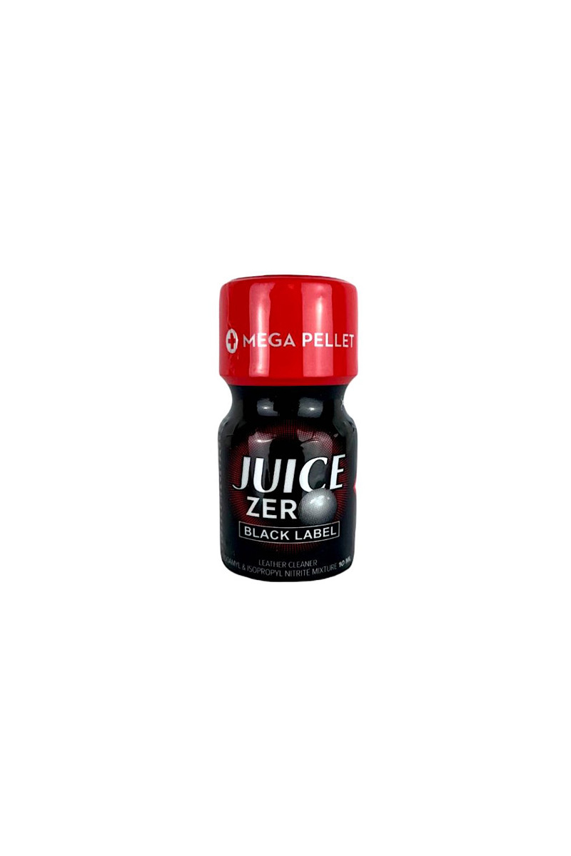 POPPERS JUICE ZERO BLACK LABEL – 10 ML
